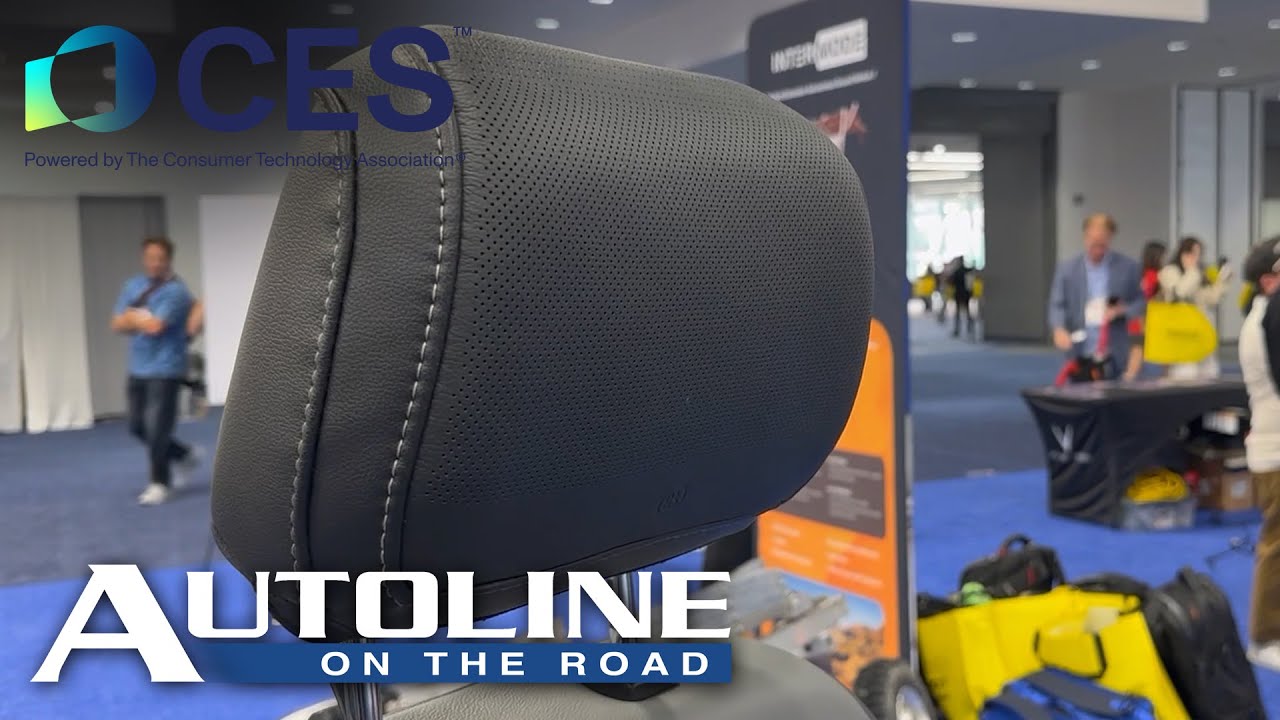 Measuring Your Brainwaves With A Headrest Sensor - CES 2026 ...