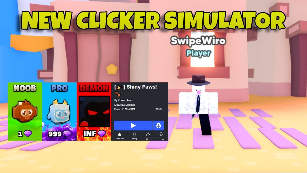 Shiny paws simulator.. | ROBLOX - YouTube