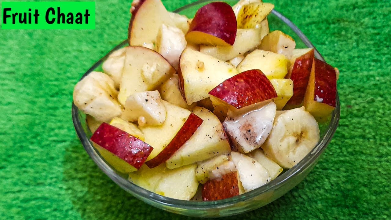 Fruit Chaat Recipe | Ramadan Recipe | Healthy & Tasty Fruit Salad ...