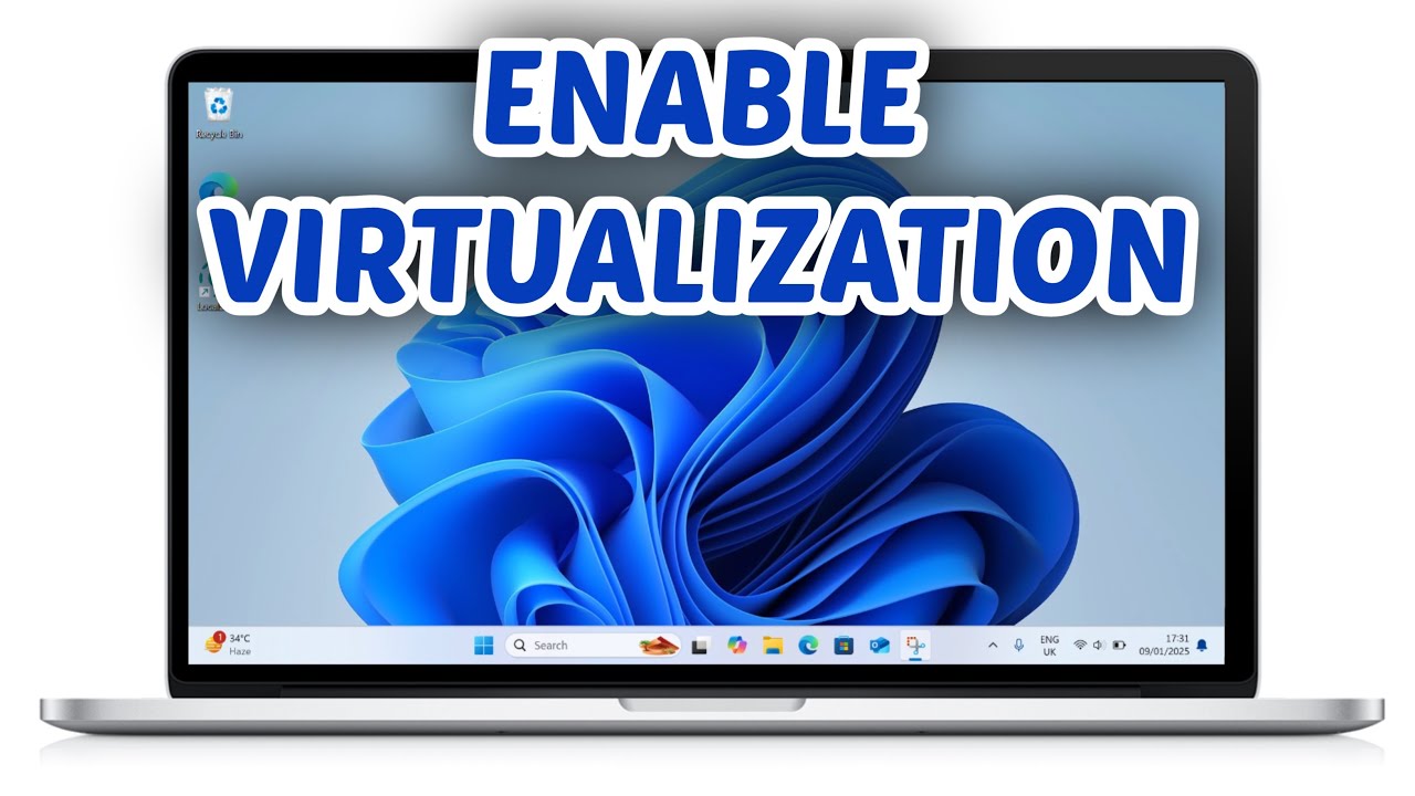 How to Enable Virtualization in HP Windows 11 - YouTube