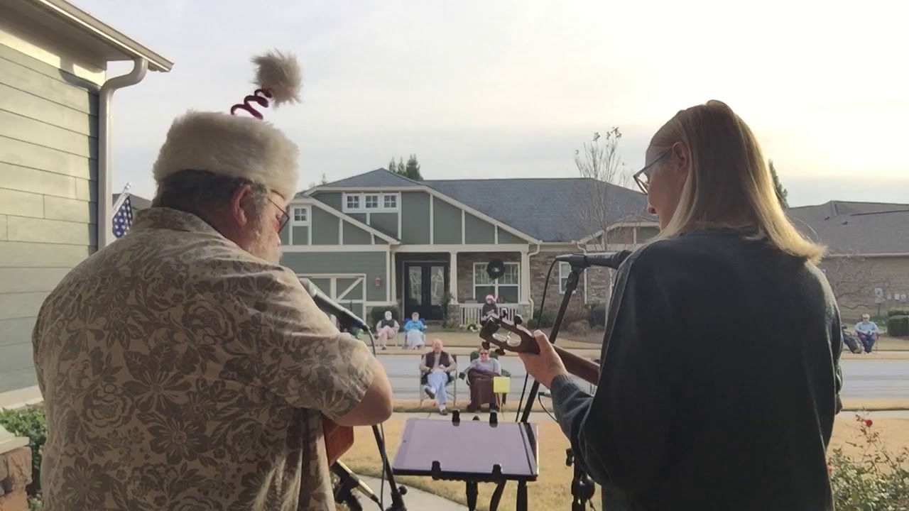 Merry Christmas porch concert Marcia and John 12/11/2020 - YouTube