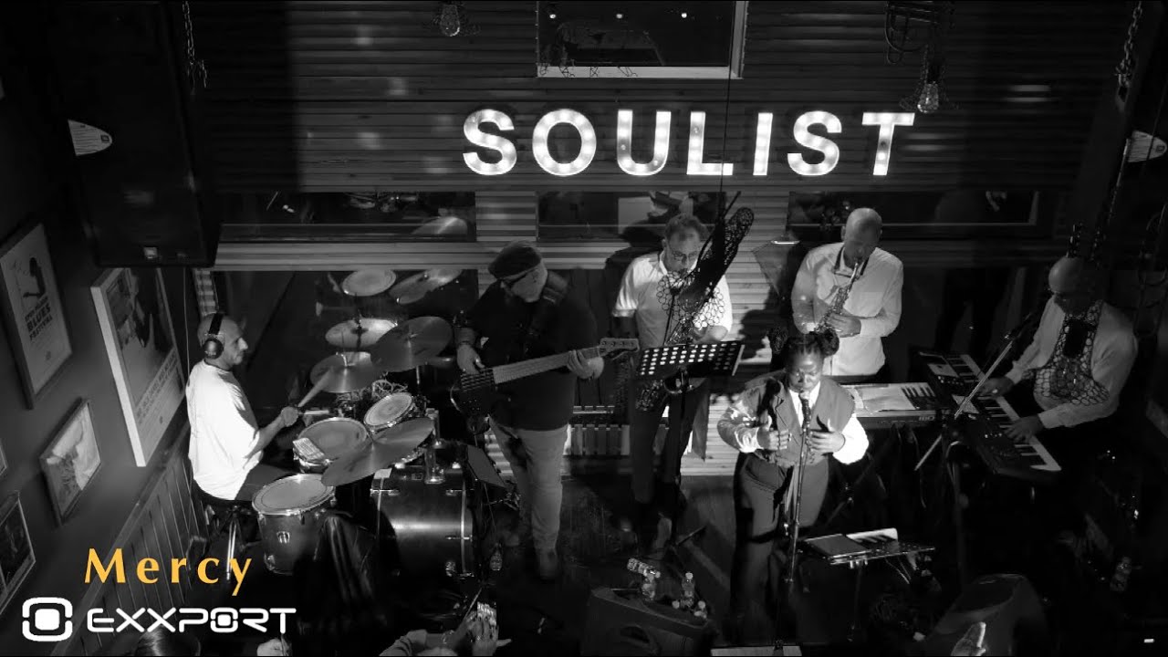 Exxport Mercy (Duffy) funk cover - live - YouTube