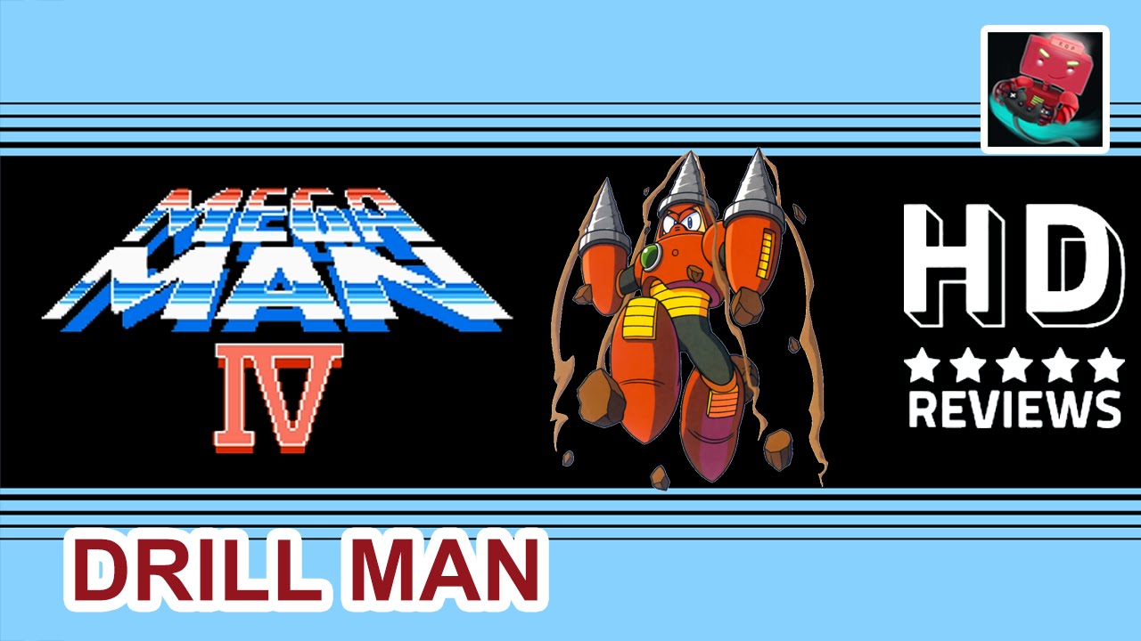 [Megaman 4] (NES) - Drill Man, 1080p Full HD - YouTube