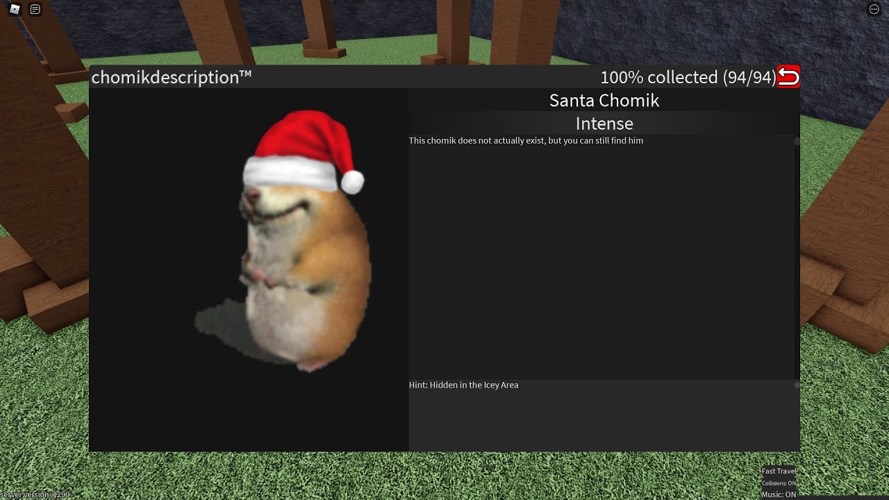How to get Santa Chomik - YouTube