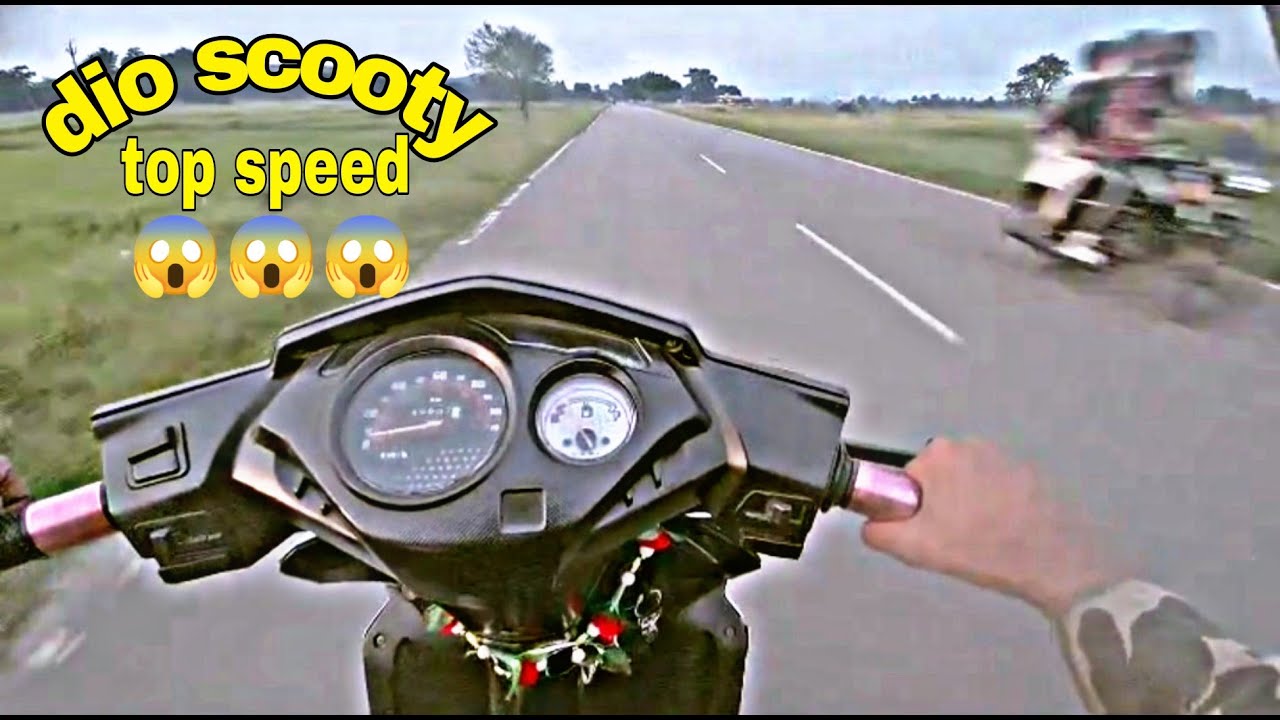 Dio bs3 top speed 😱😱😱 short video - YouTube