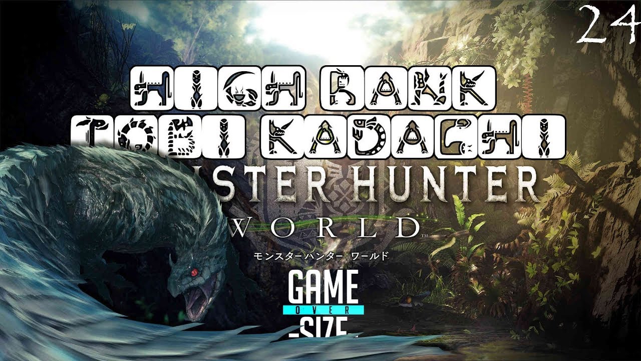 Monster Hunter: World Gameplay ITA High Rank Tobi-Kadachi #24 - YouTube