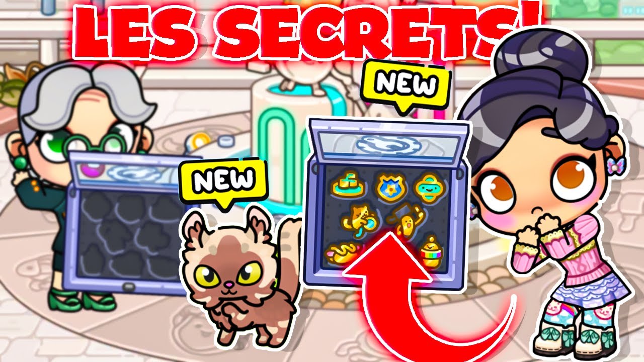 TOUT LES SECRETS DE LA NOUVELLE MISE À JOUR DANS AVATAR WORLD ! MISS ...