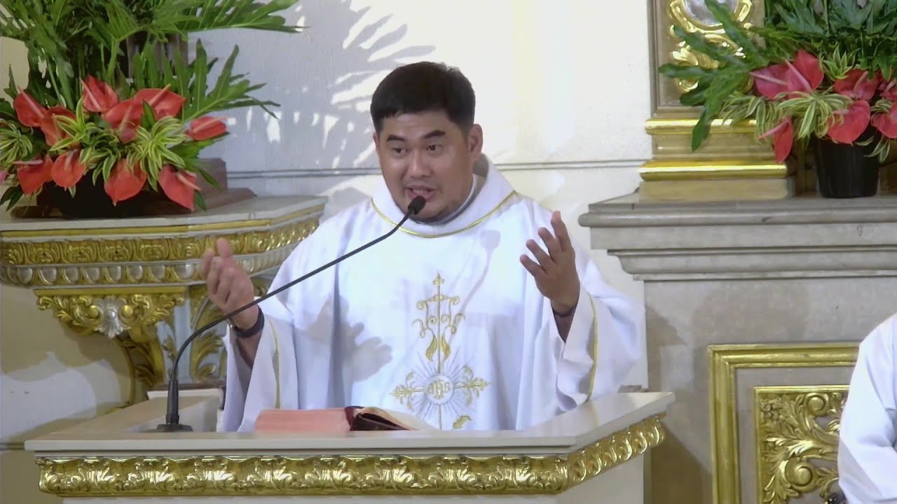 Homily by Fr. Omar Oco, Holy Trinity College Seminary on Dec. 18, 2023 ...