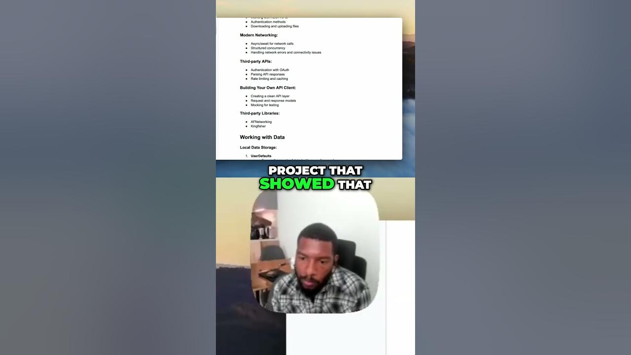 Master Async/Await in iOS: Build Your Portfolio Today - YouTube