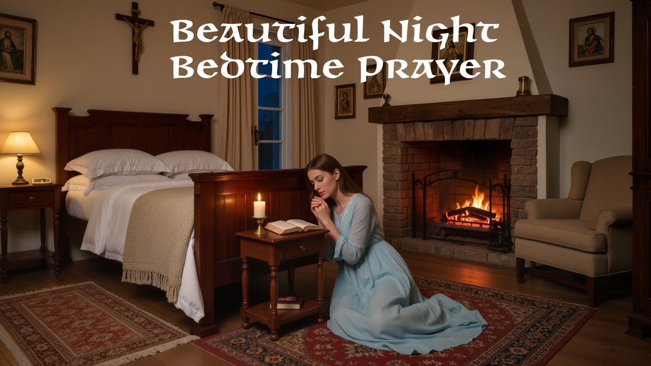 Beautiful Night Bedtime Prayer | Peaceful Sleep With Bible Verses. 🙏🌙 ...
