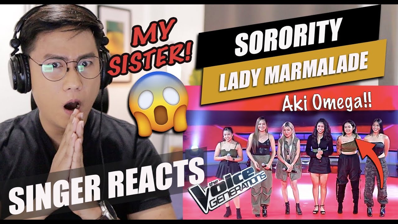 Aki Omega joined The Voice Generations being part 'SORORITY' | REACTION ...