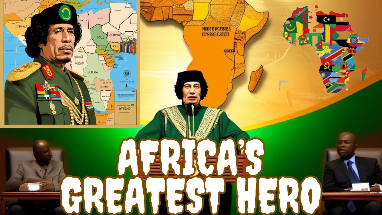 Gaddafi was Africa's Greatest Hero | Founder of African Union - YouTube