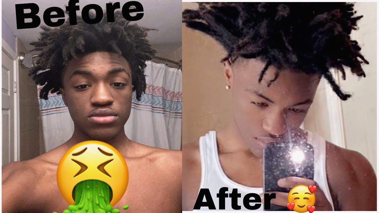 How to get freeform dreads in 1 week / no sponge 🧽 just towel !! Easy ...