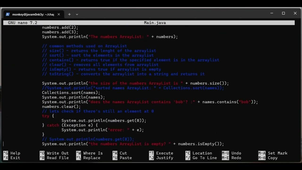 java arraylist part3 - YouTube