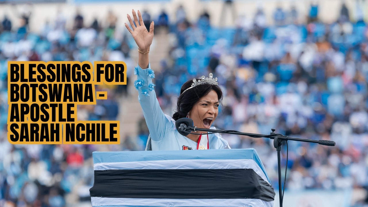 Emotional Prayer by Apostle Sarah Nchile at President Duma Boko’s ...