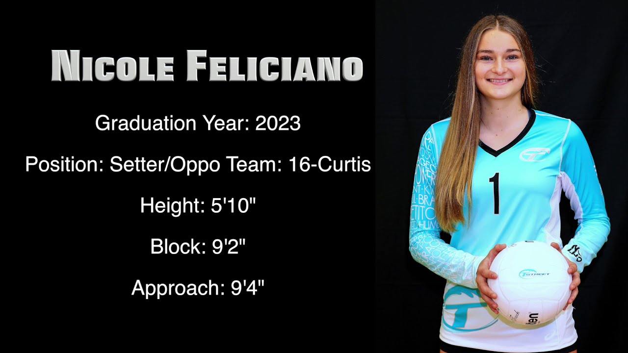 Nicole Feliciano #1 Setter Class of 2023 Tstreet Volleyball Club - YouTube