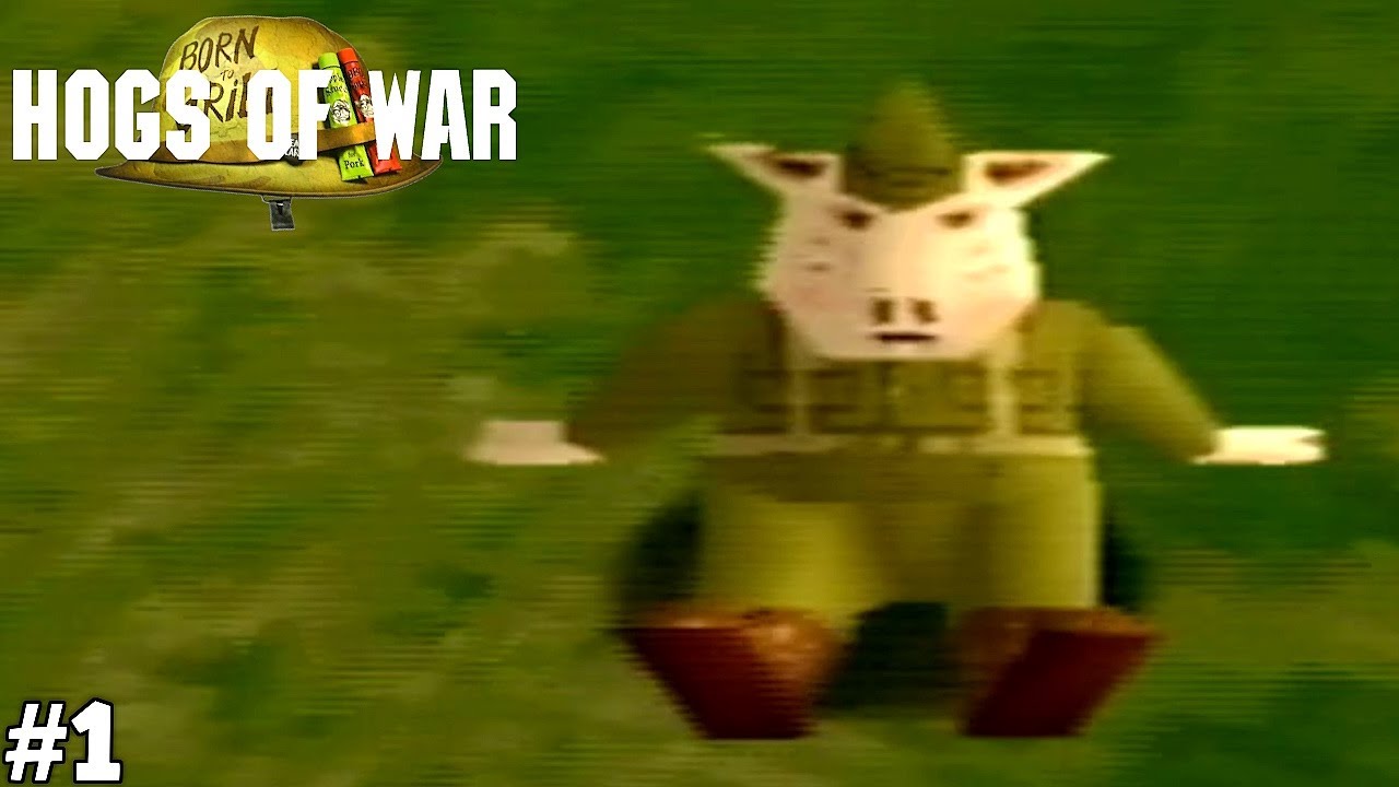 Hogs Of War Gameplay (PS1) Part 1 - Big Sausage Squad & Boot Camp - YouTube