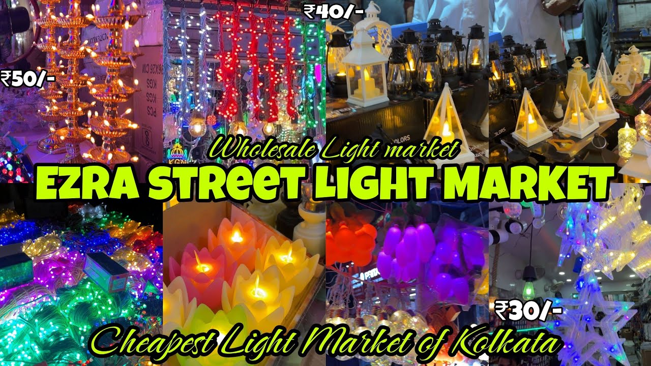 Ezra Street kolkata Light Market 2023| Buy In Just ₹40/- Kolkata Ezra ...