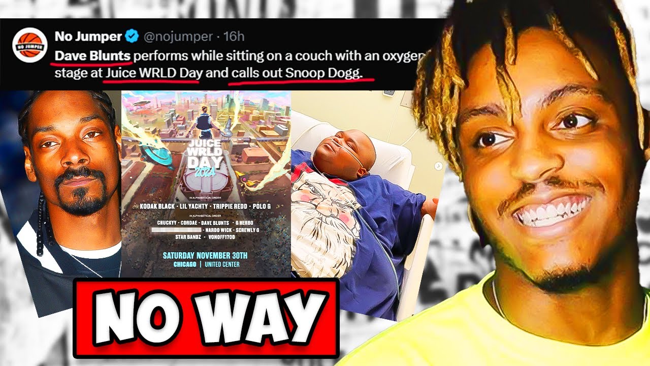 Here's What You MISSED At Juice WRLD Day... (Dave Blunts Called Out ...