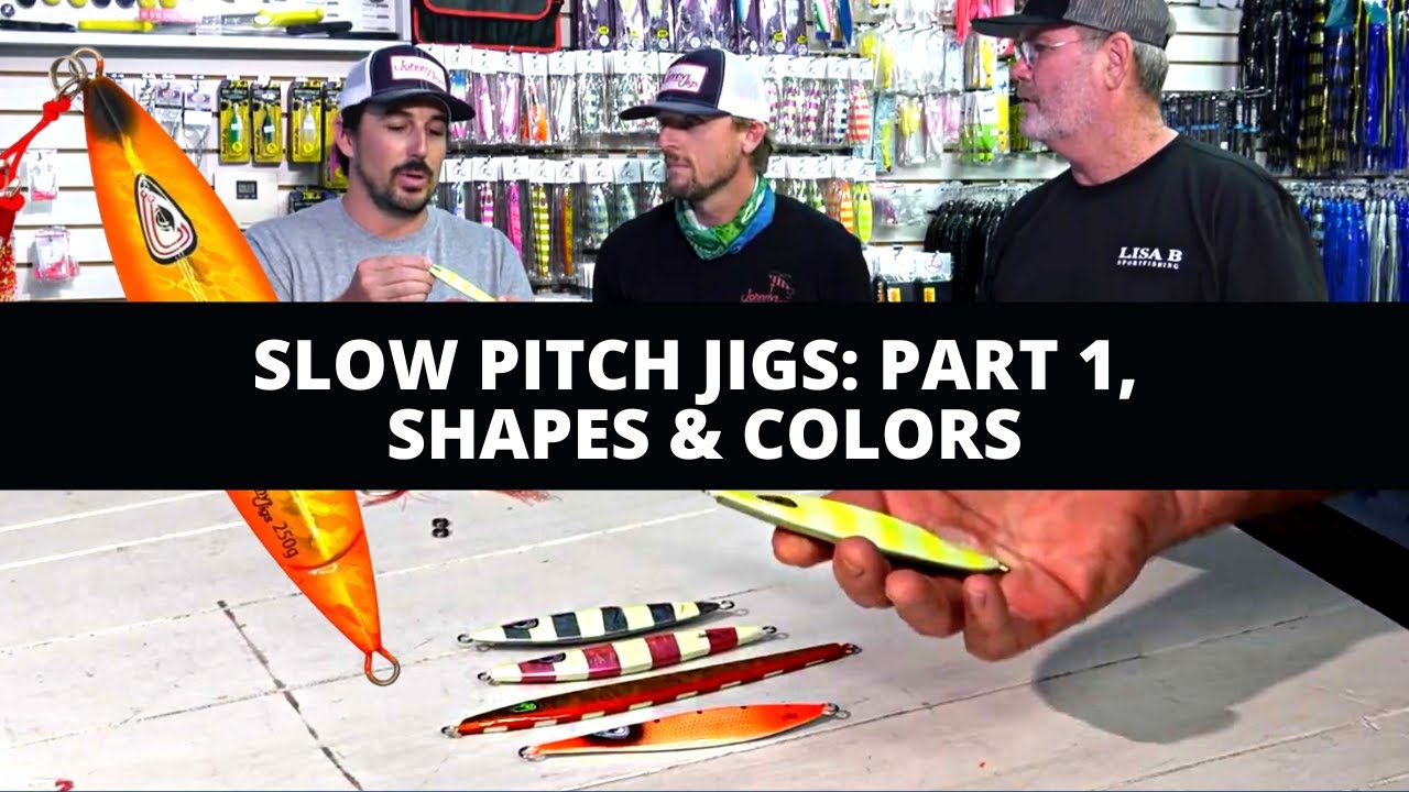 Slow Pitch Jigs: Part 1, Shapes & Colors - YouTube