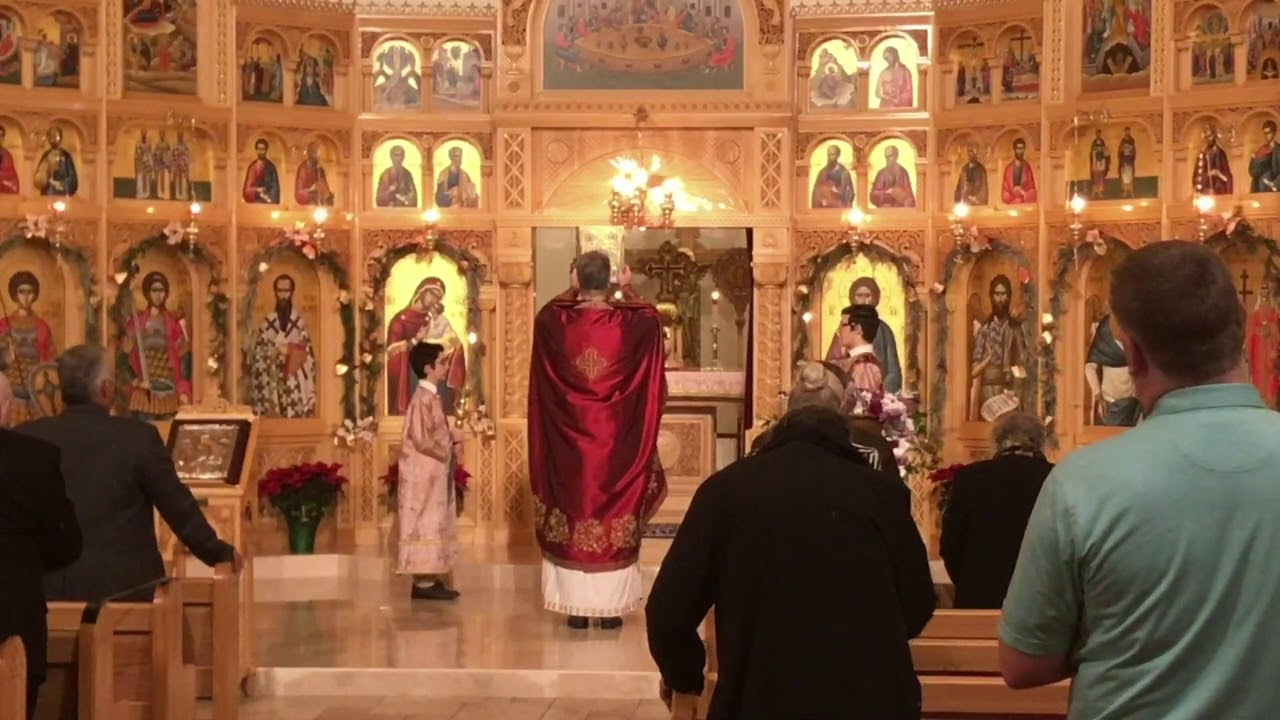 12-31-2020 Liturgy, St. Basil the Great Greek Orthodox Church, Houston ...