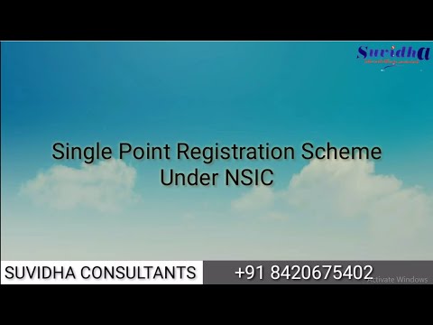 Single Point Registration Scheme under NSIC - YouTube