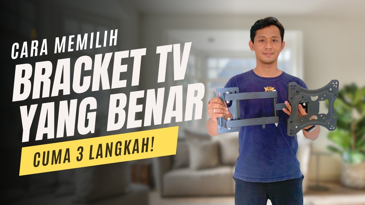 3 CARA MEMILIH BRACEKT TV YANG BENAR - YouTube