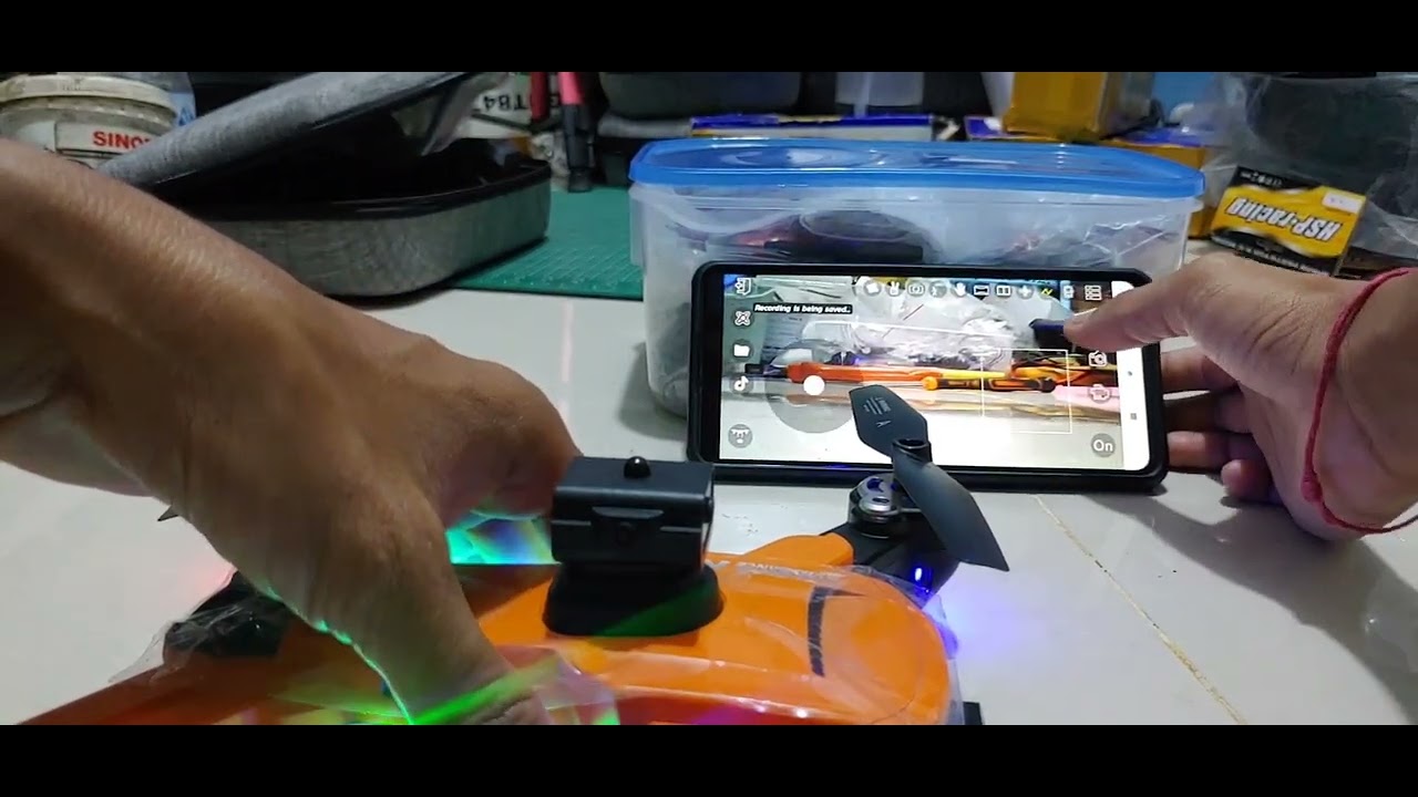 🎯របៀបភ្ជាប់ និង បញ្ជា Drone K7 Pro តាមទូរស័ព្ទដៃ - YouTube