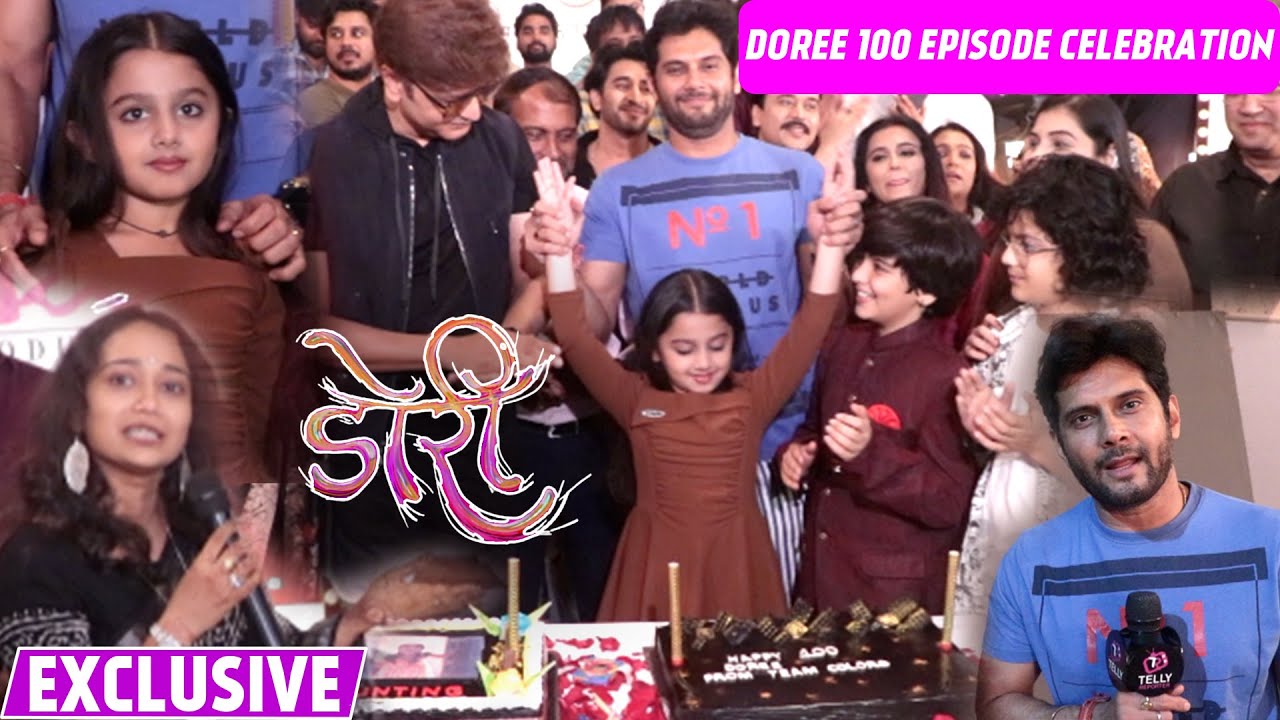 Doree 100 Episode Cake Cutting Celebration: Amar Upadhyay Sudha ...