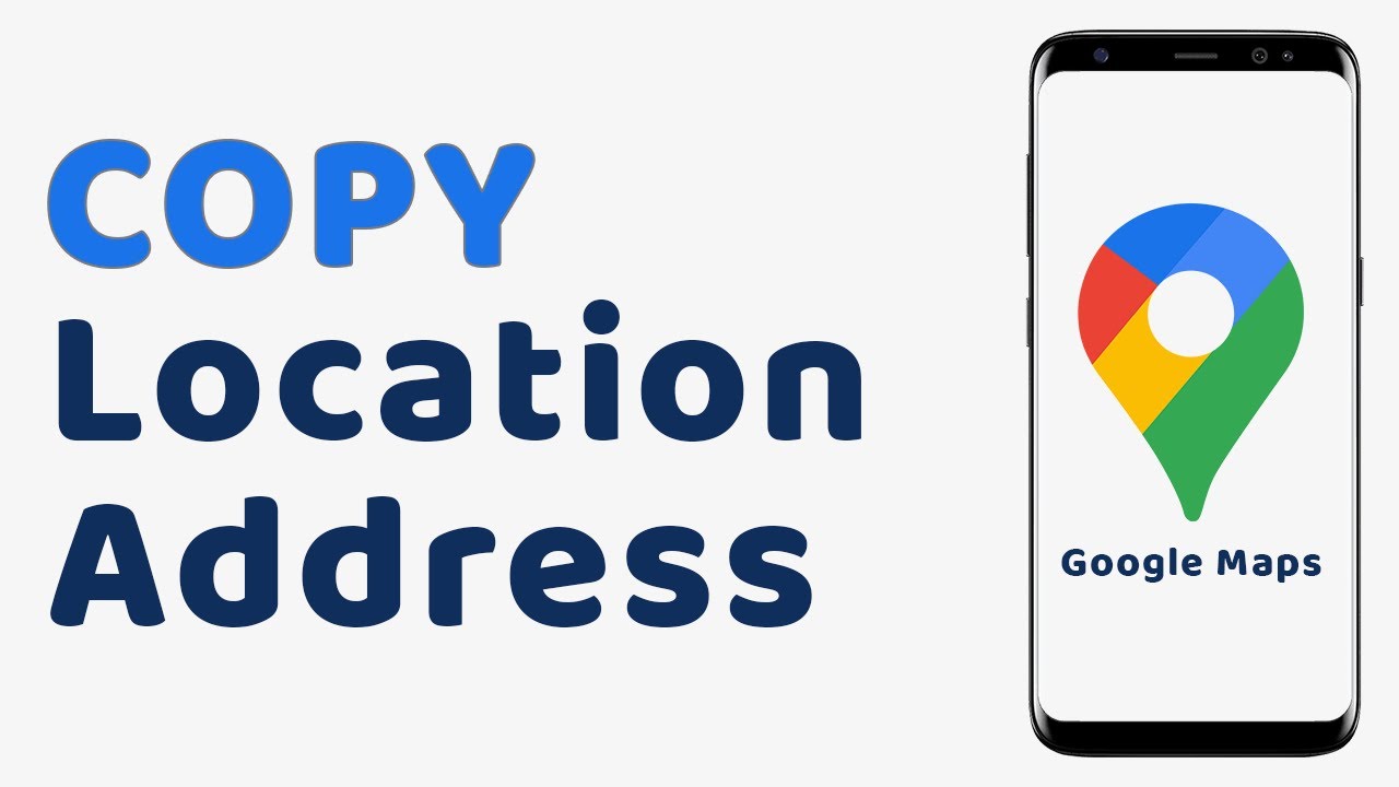How to Copy Location Address on Google Maps - Quick and Easy - YouTube