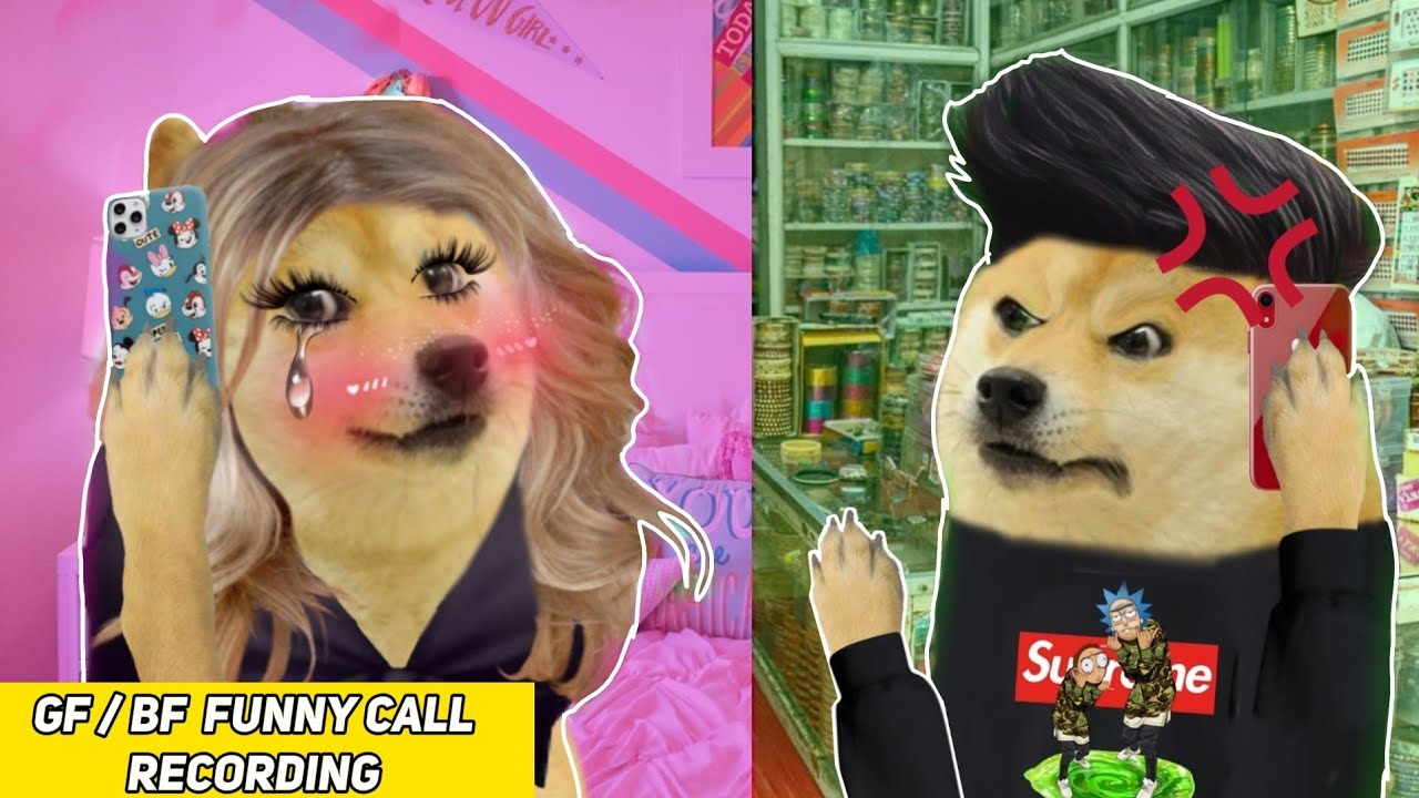 gf bf call recording gone wrong 😨 | chill cheems - YouTube