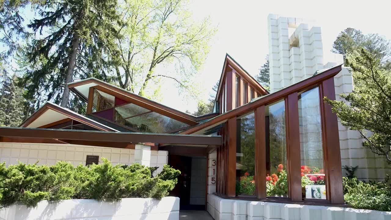 Focus on 5: Alden B. Dow Home - Part 1 - YouTube