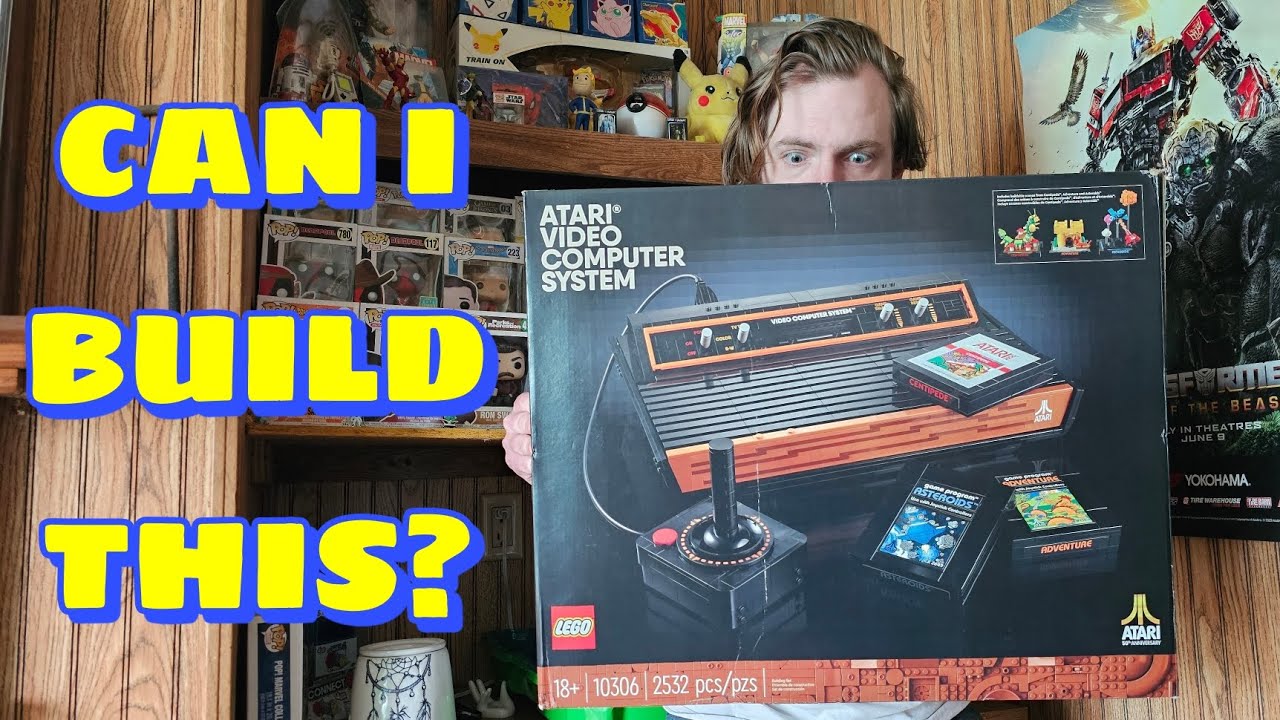 Building the Lego Atari 2600 - YouTube
