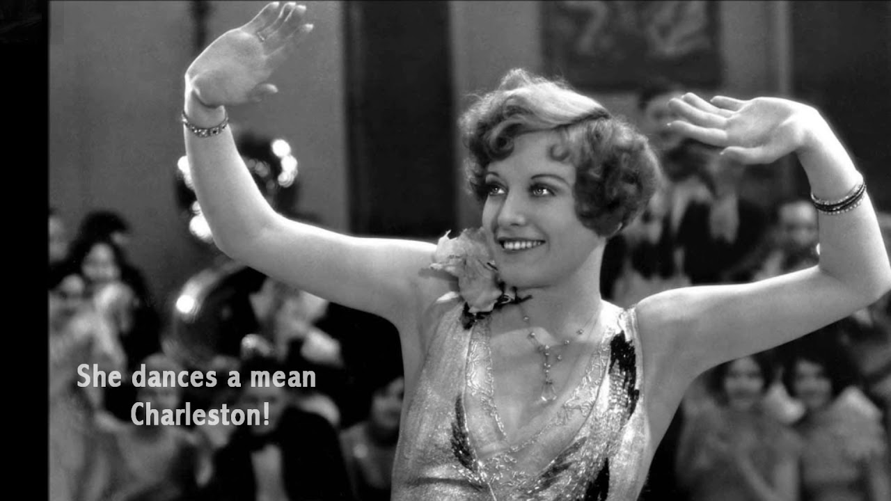 Joan Crawford plays a flapper in a 1928 silent movie - YouTube