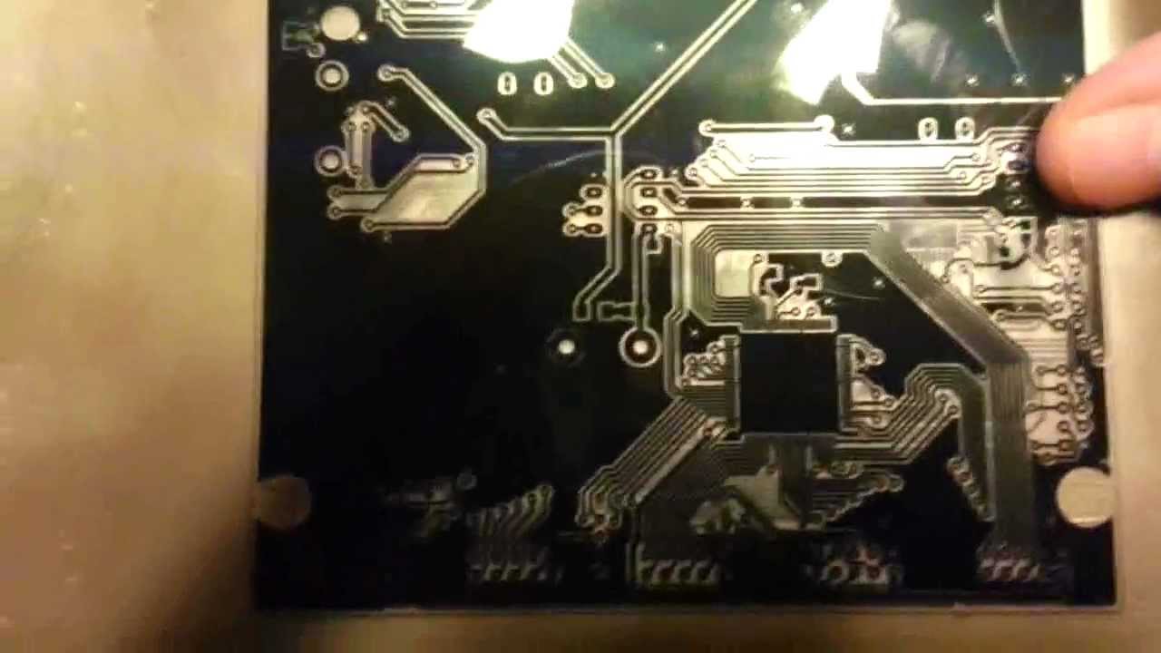Ultimate sensor board: The photo positive film. - YouTube