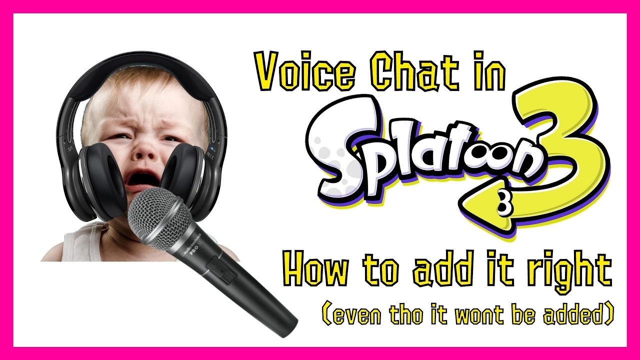 How To Add Voice Chat in Splatoon 3 - YouTube