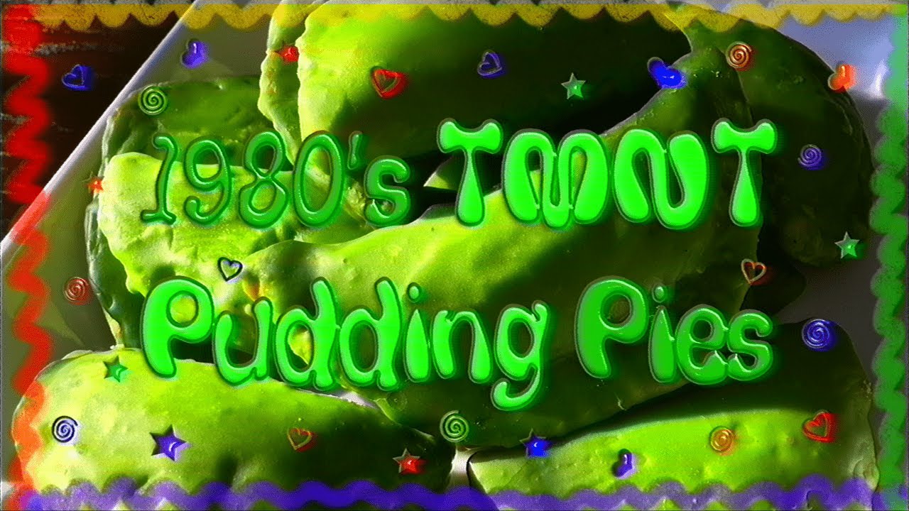 Let’s Make: 80’s TMNT Pudding Power Pies! - YouTube