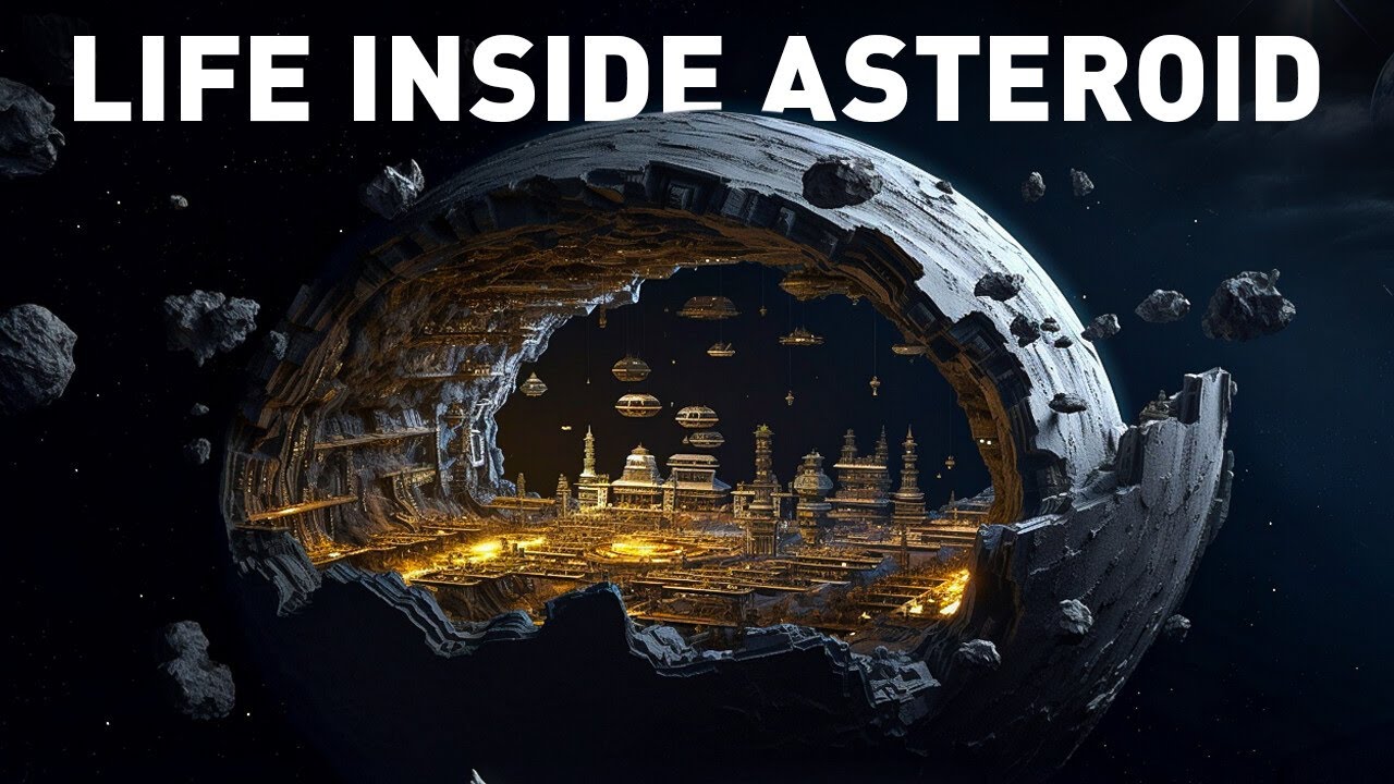 The Inside Of An Asteroid