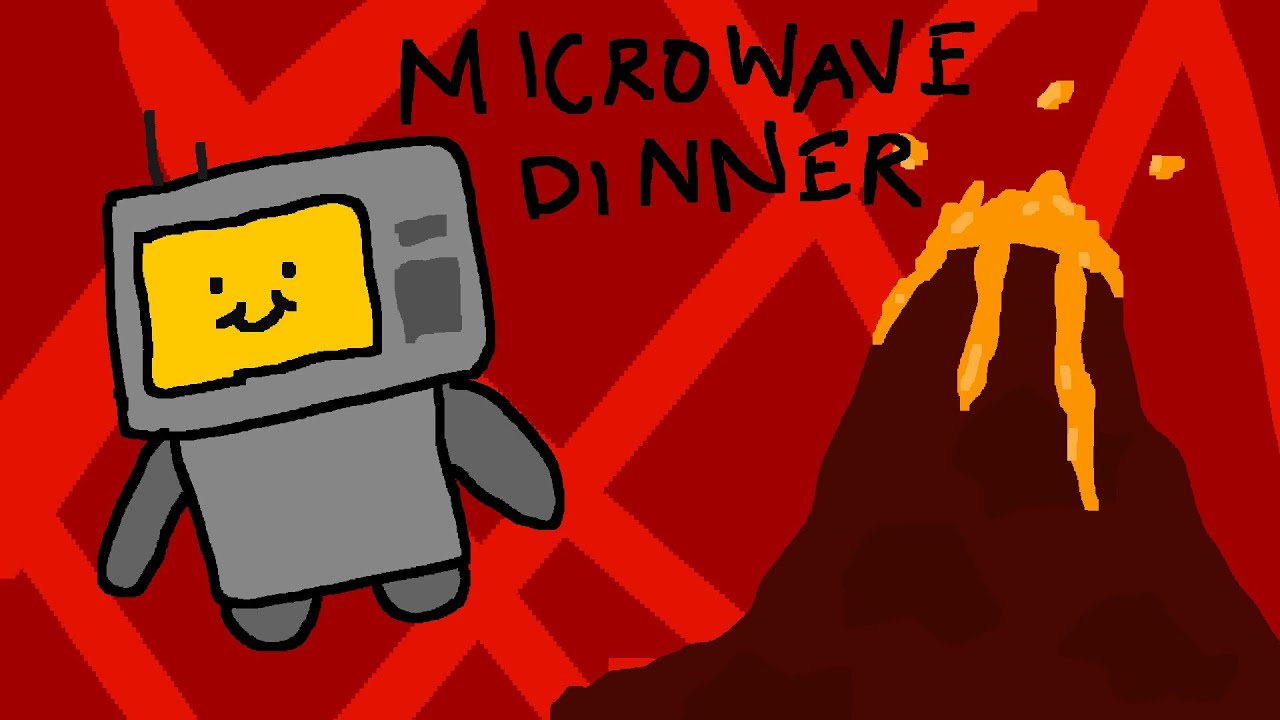 Microwave Dinner Volcano Badges - YouTube