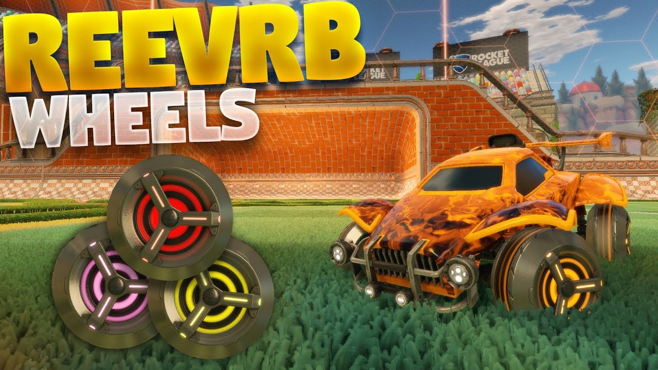 All Painted 'REEVRB' Wheels On Rocket League - YouTube