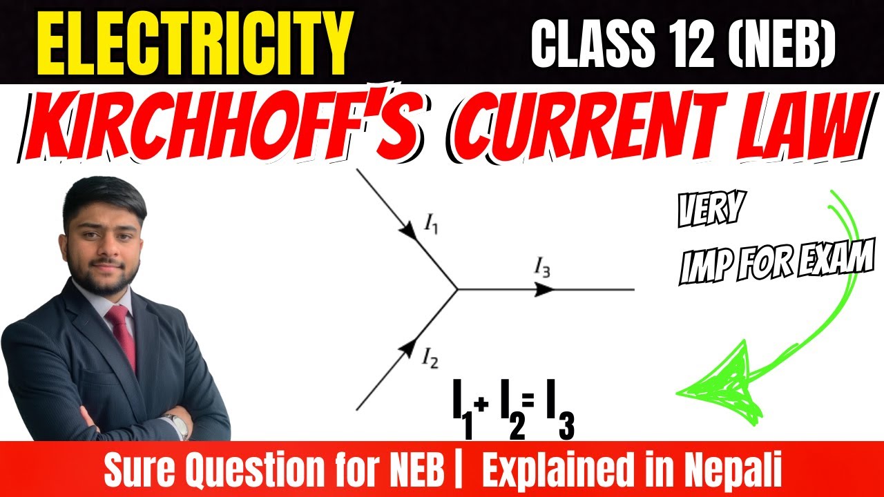 Kirchhoff's First Law | Current law - Electrical Circuit | Electricity ...