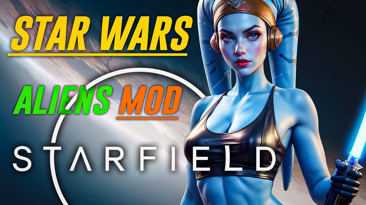 Starfield (Star Wars👽Aliens) Mod: Play as Star Wars Aliens! - YouTube