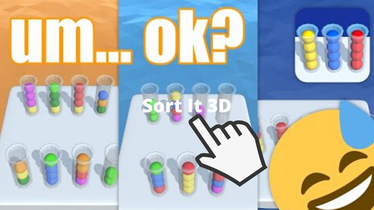 Sort It 3D Gameplay Walkthrough - YouTube