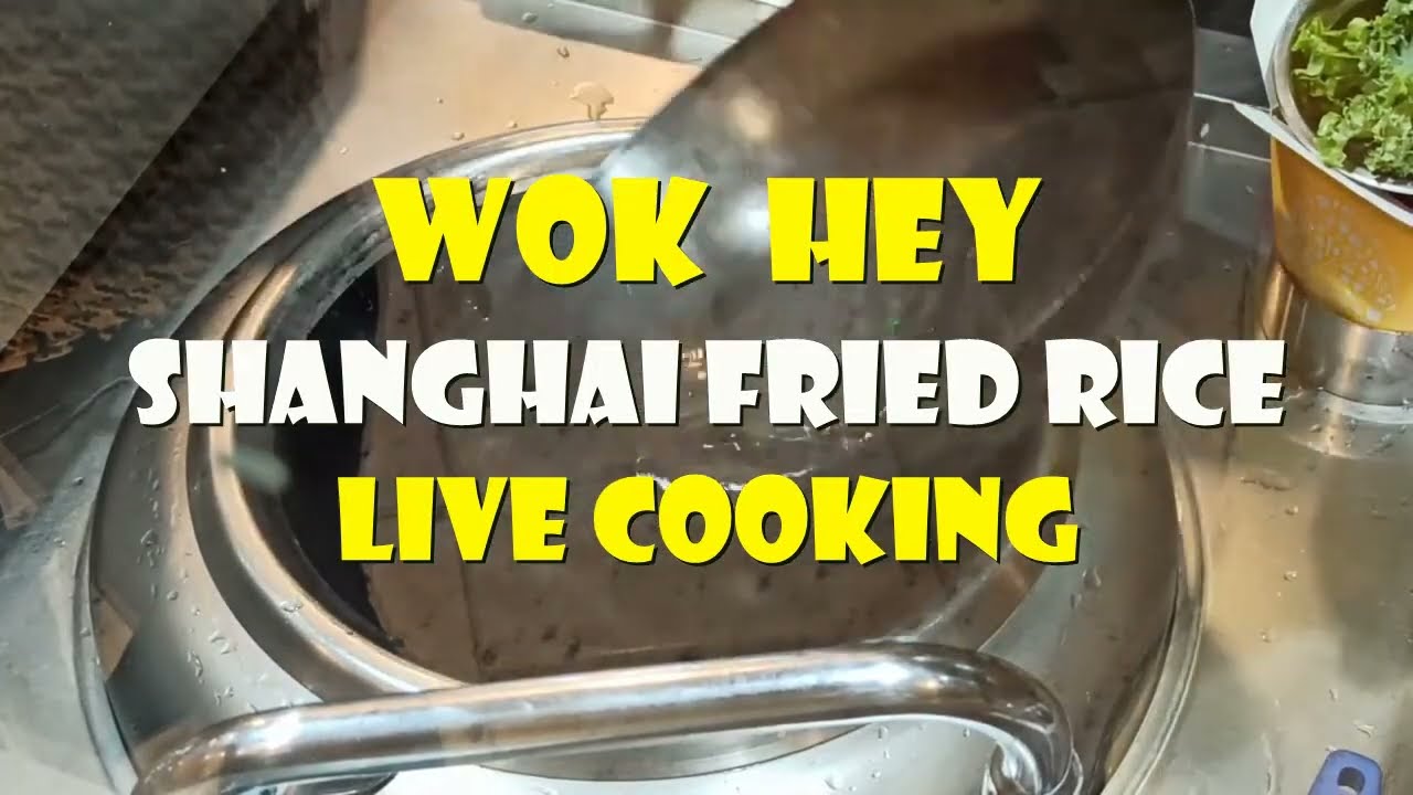 Wok Hey Shanghai Fried Rice - Sunway Pyramid - Live Cooking - YouTube