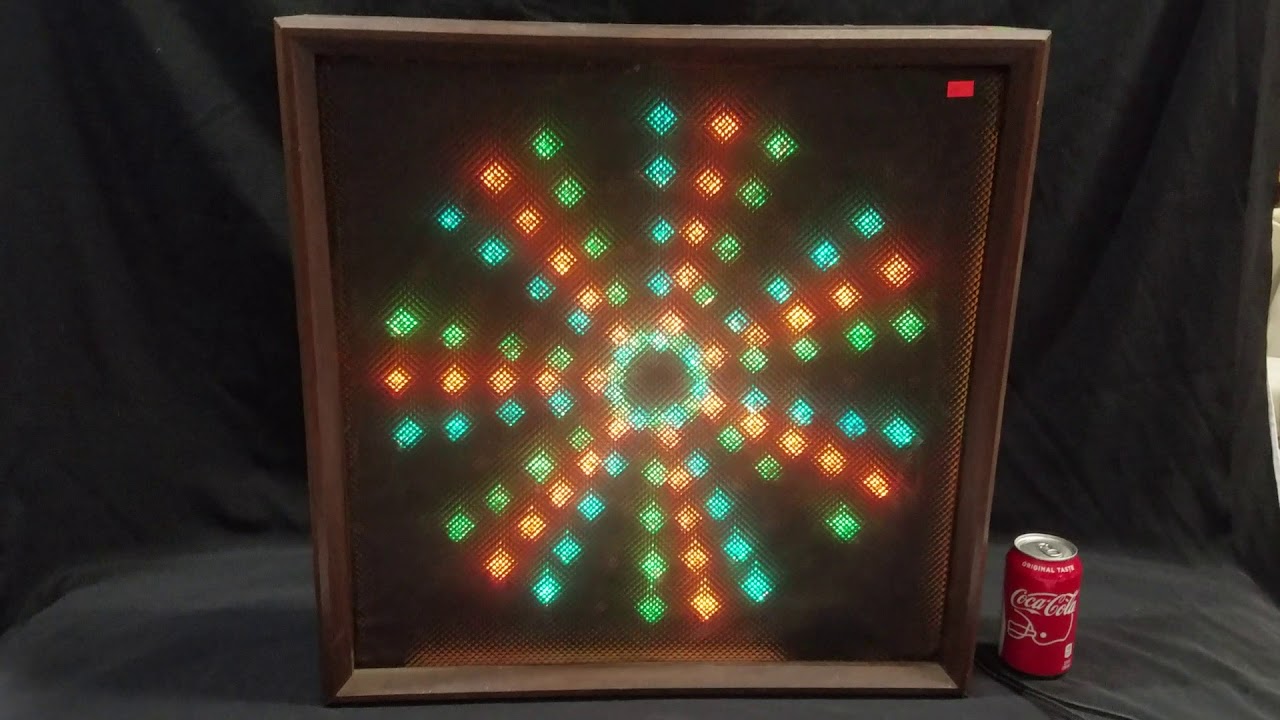 Heathkit TD-1006 Color Organ Light Show - YouTube