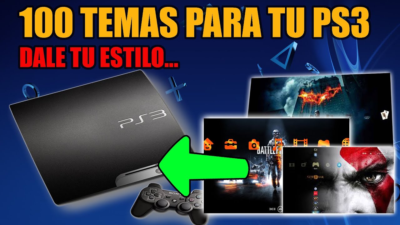100 TEMAS para tu PS3... DALE TU ESTILO... - YouTube