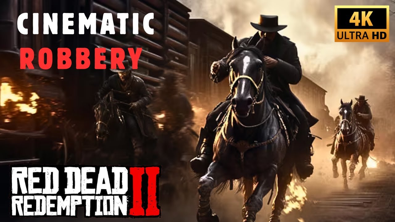 RDR2 Train Robbery Scene – Next-Level Graphics | 4K 60FPS Ultra ...