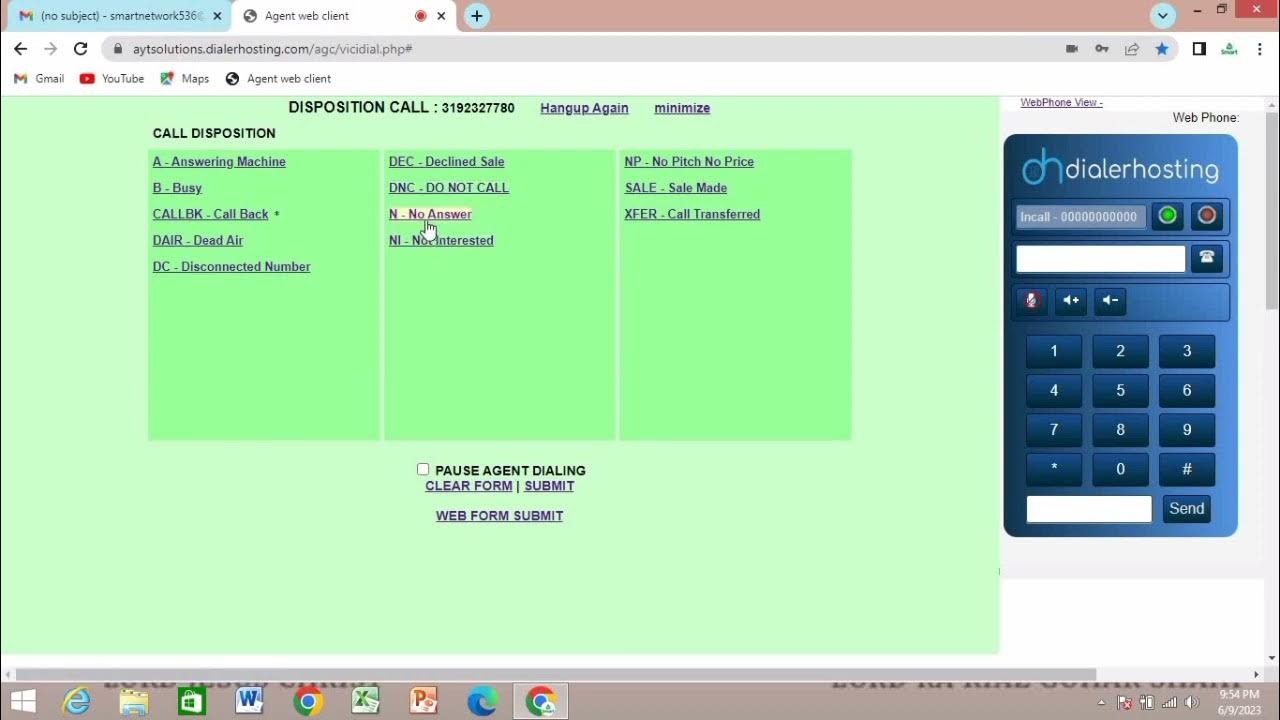 Call center Dailer Dailing - YouTube