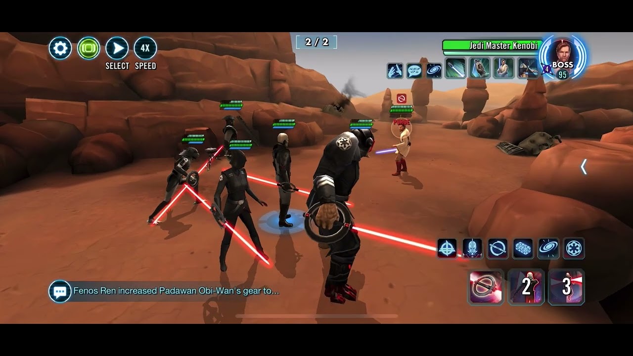 SWGOH REVA MISSION - EASY MODE - YouTube