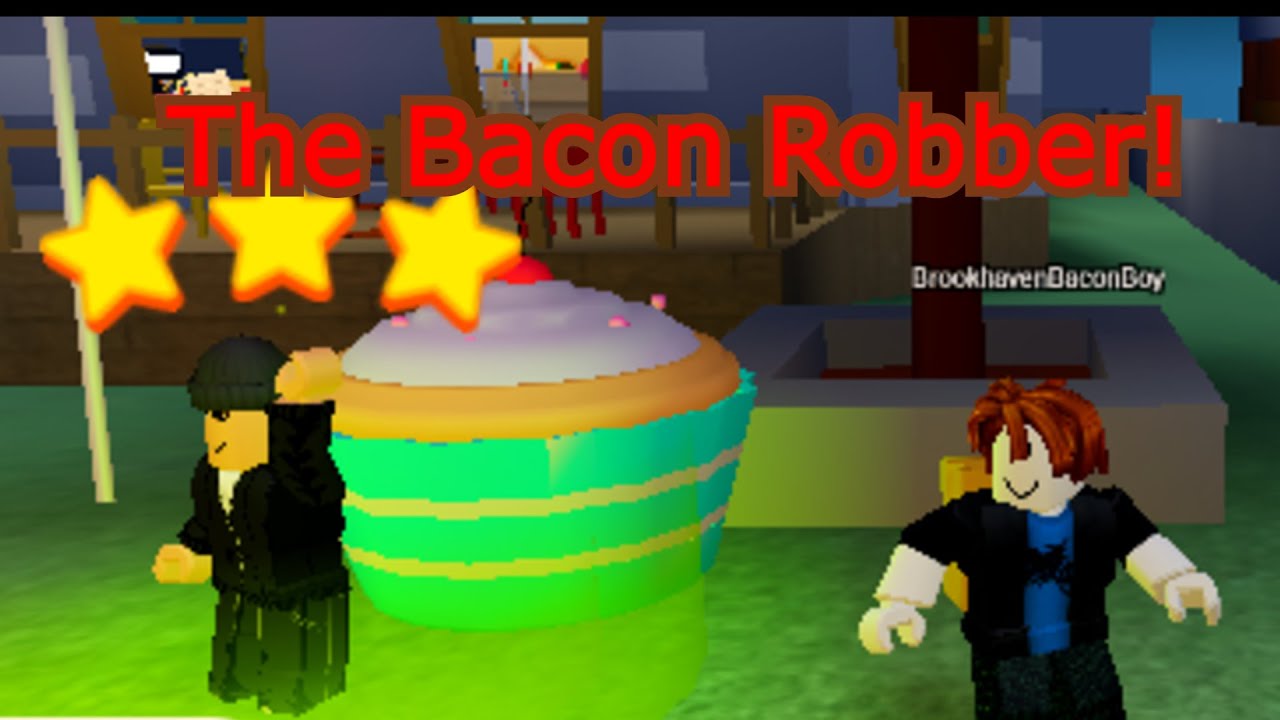 THE BORN BACON ROBBER! Roblox Robbery Simulator(Bacon Hair Series #1 ...
